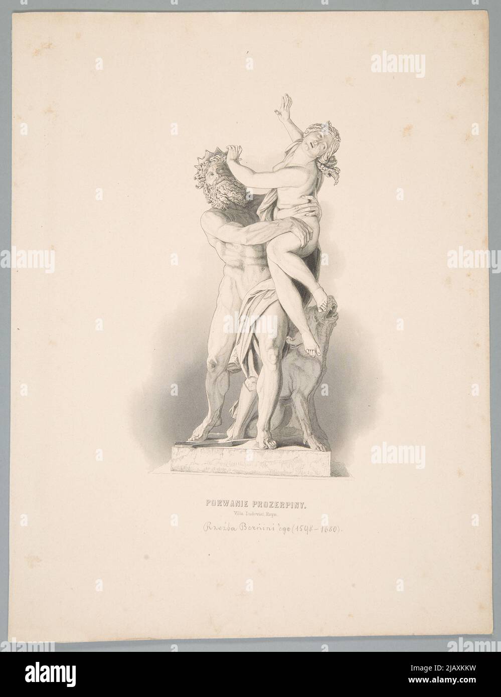 Kidnapping of prosepina (sculpture of Gianlorenzo Bernini from 1621 22 ...