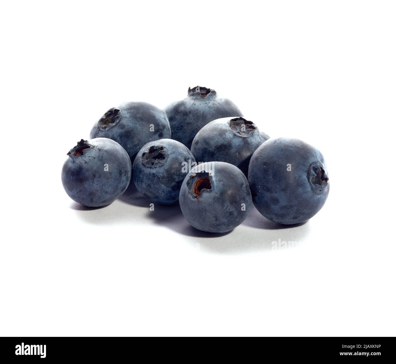 Fresh blueberries isolated on white background. High quality photo ...