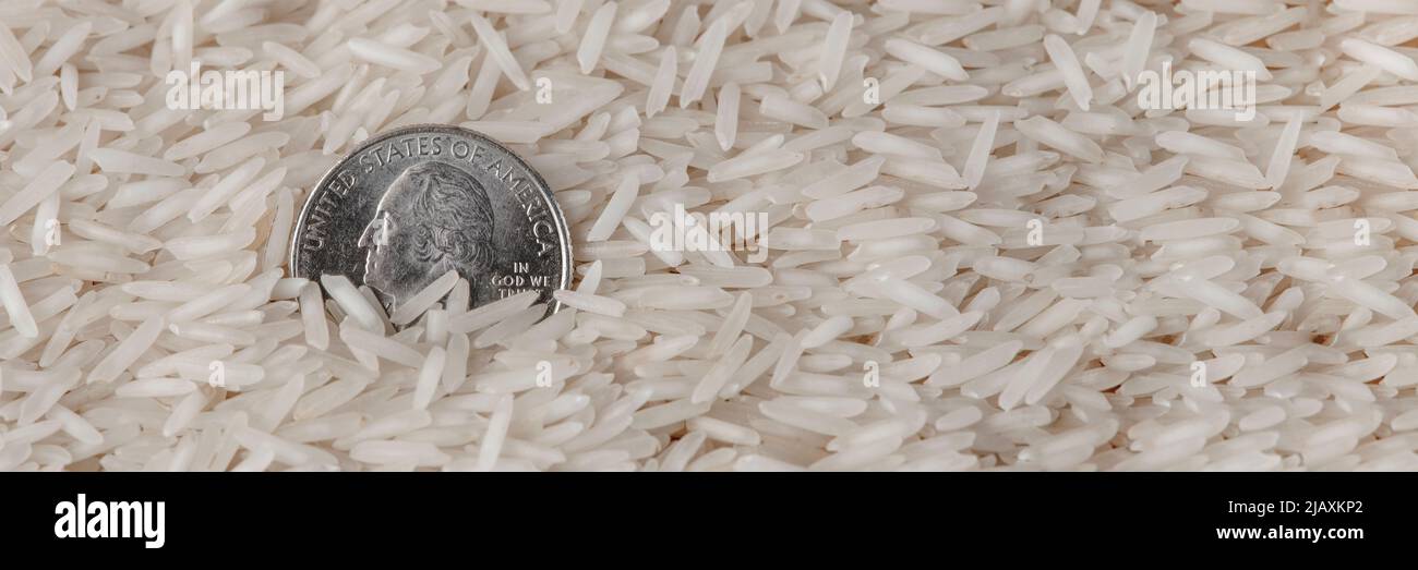 The price of rice, rising prices for agricultural crops. Food shortage ...