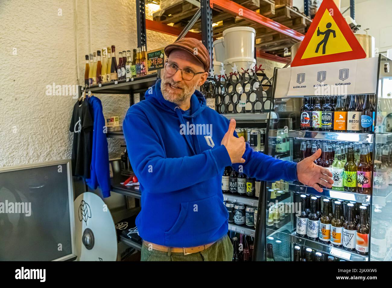 Þórgnýr Thoroddsen is a profound connoisseur of the Icelandic beer and ...