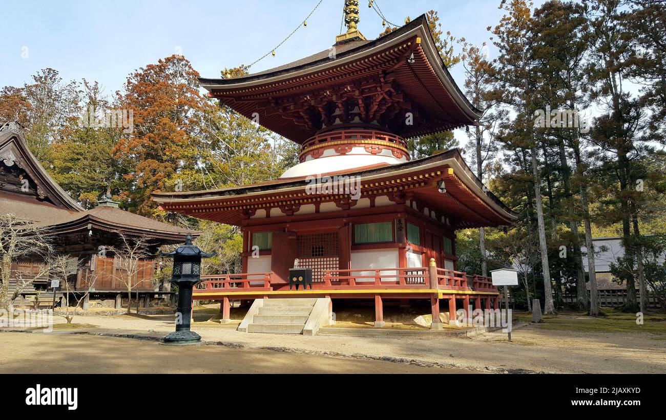 small, secluded temple town has developed around the sect's ...