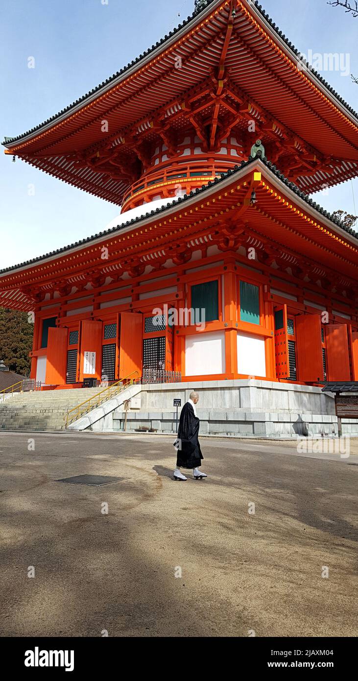 small, secluded temple town has developed around the sect's ...