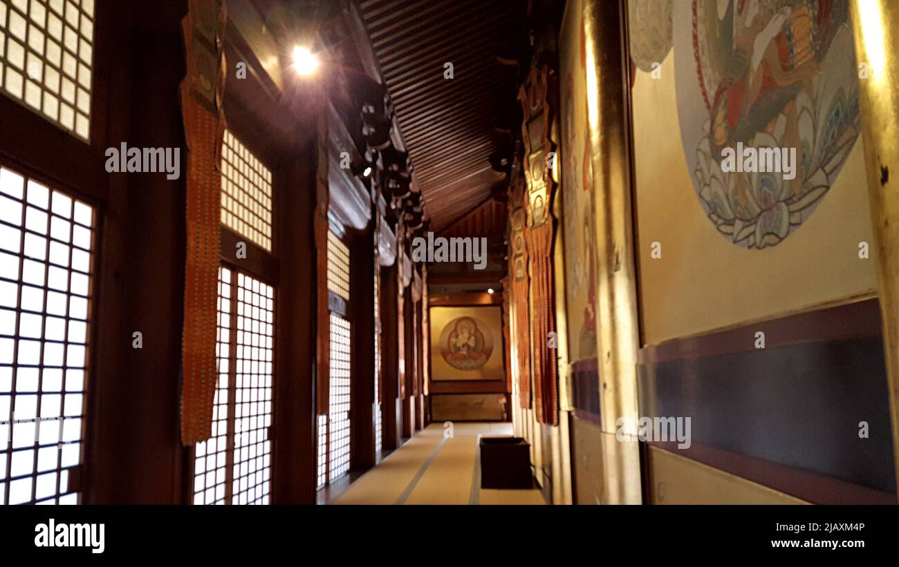 small, secluded temple town has developed around the sect's ...