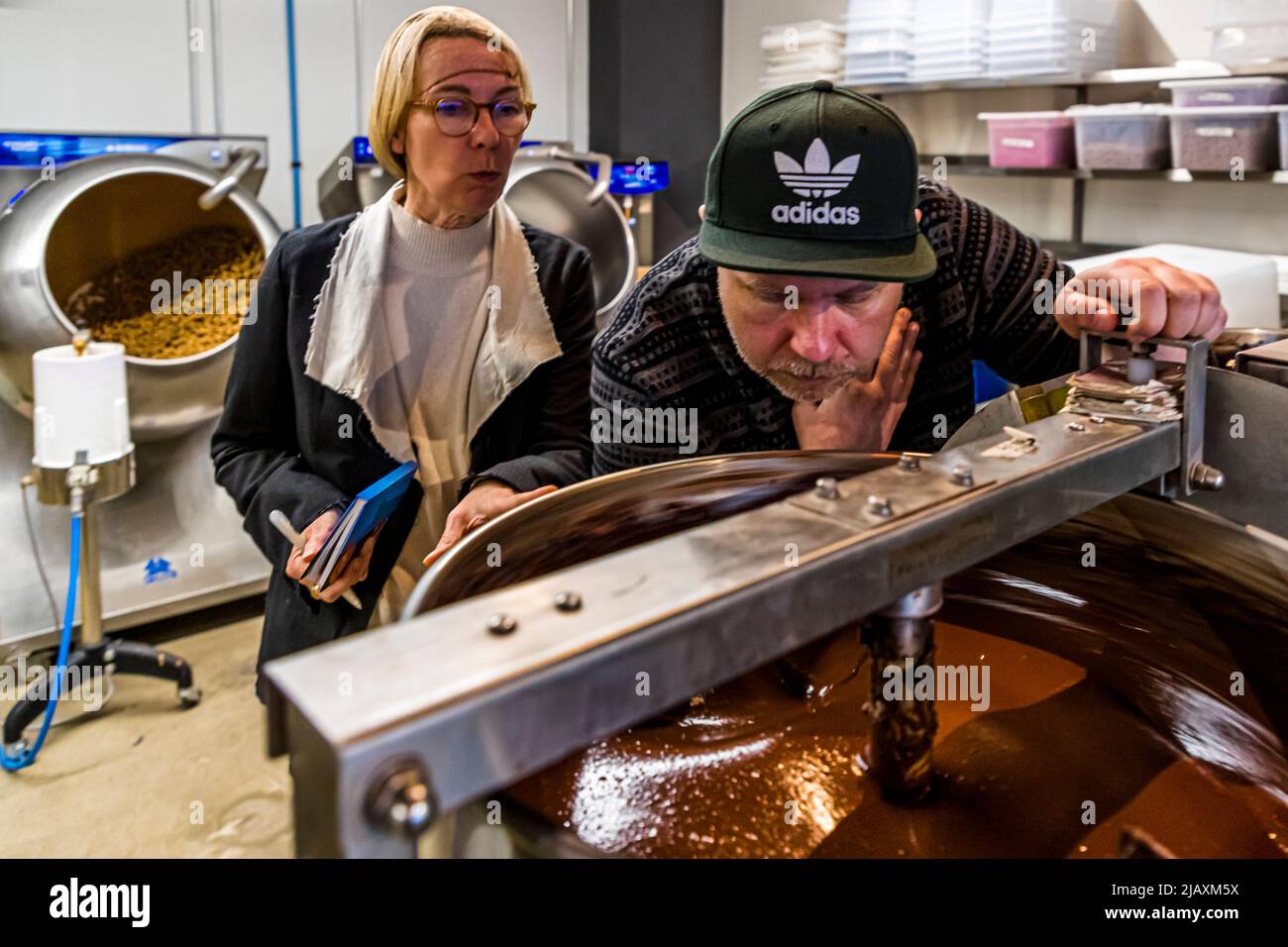 Omnom chocolate factory in Reykjavik, Iceland Stock Photo - Alamy
