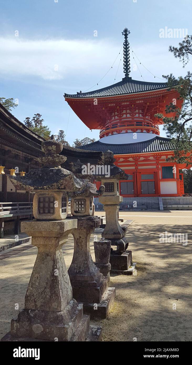 small, secluded temple town has developed around the sect's ...