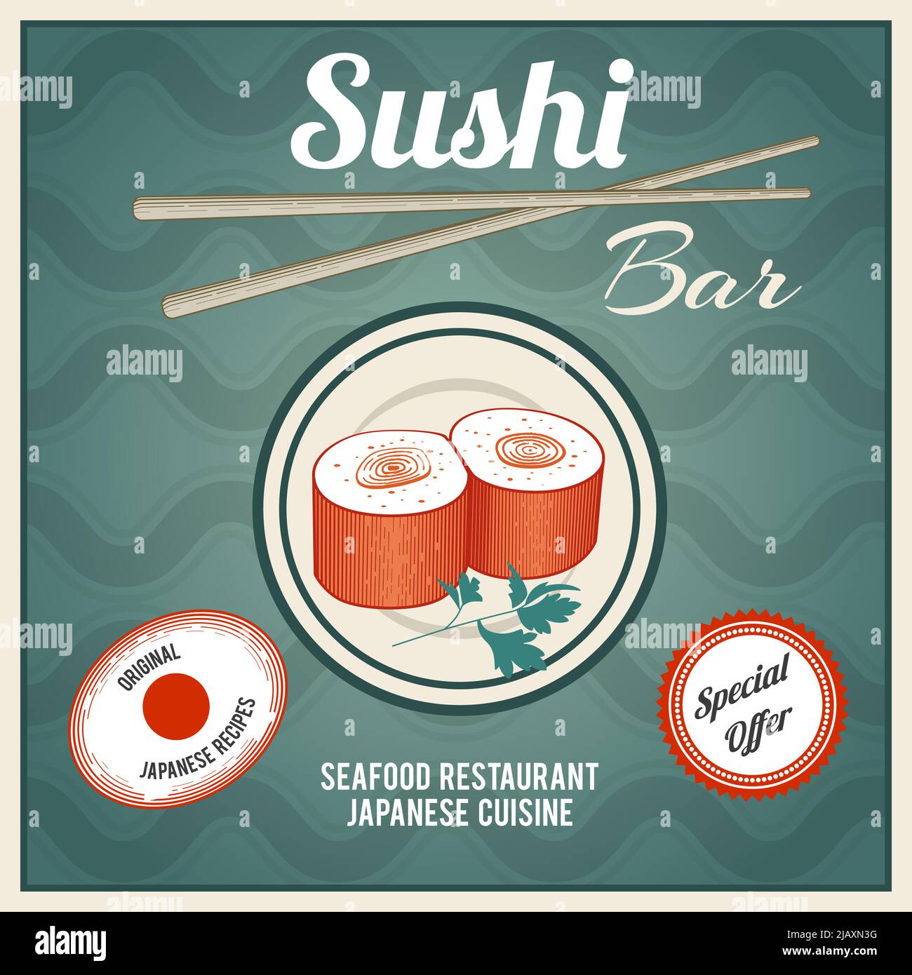 Old traditional japanese style bar Stock Vector Images - Alamy