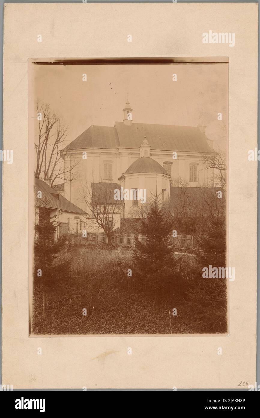 Dukla – church of Saint Mary Magdalene – general view of the building ...