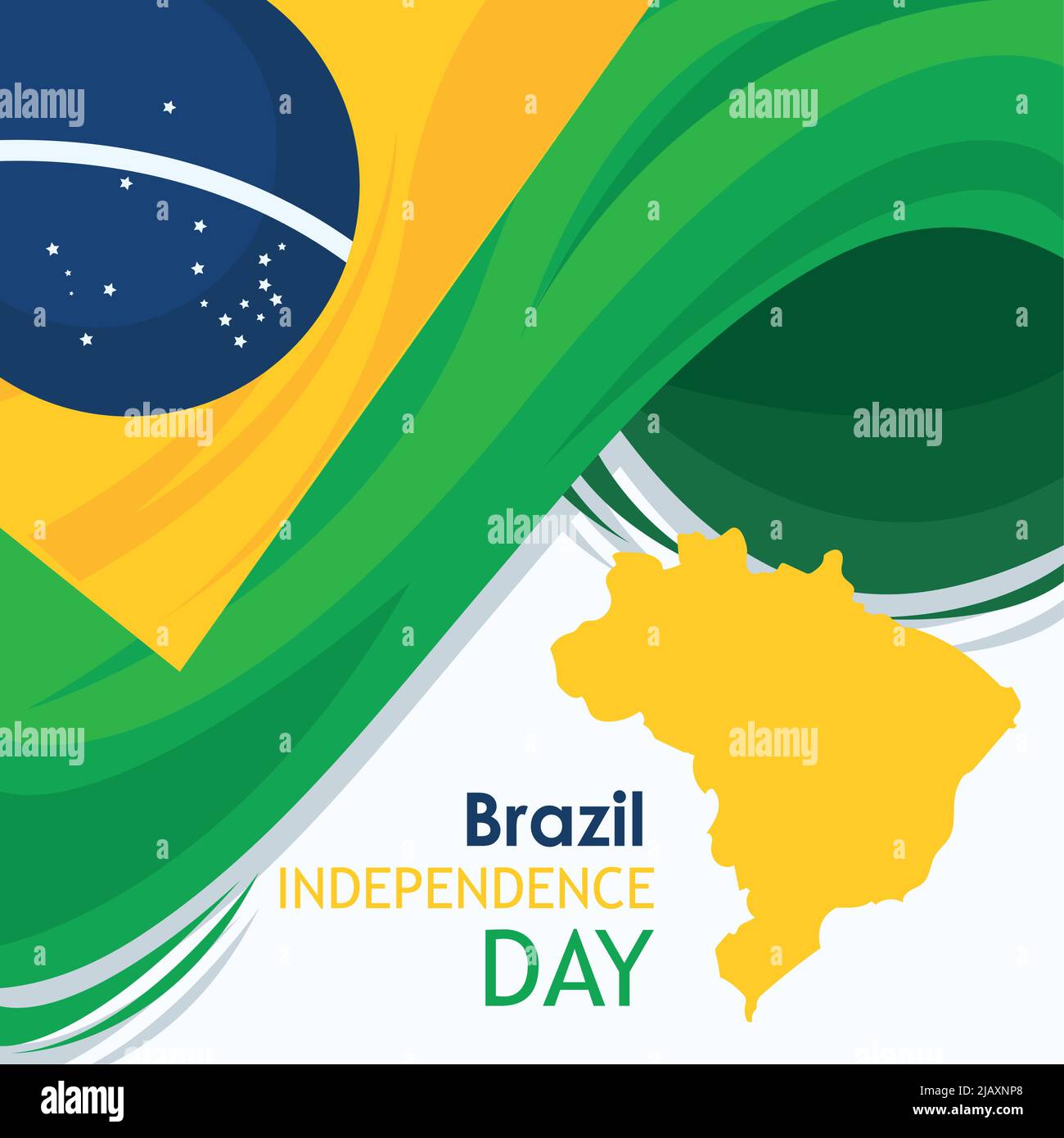 brazil independence card Stock Vector Image & Art - Alamy