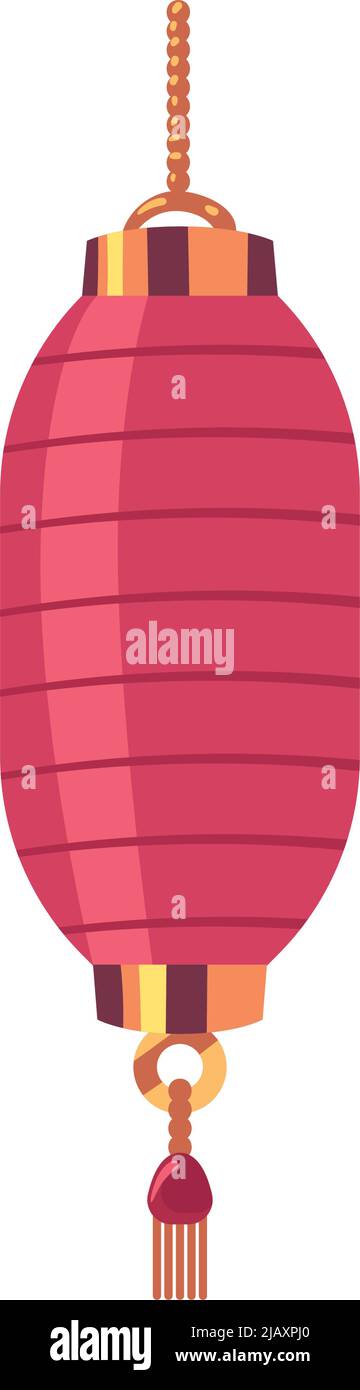 flat chinese lamp design Stock Vector Image & Art - Alamy