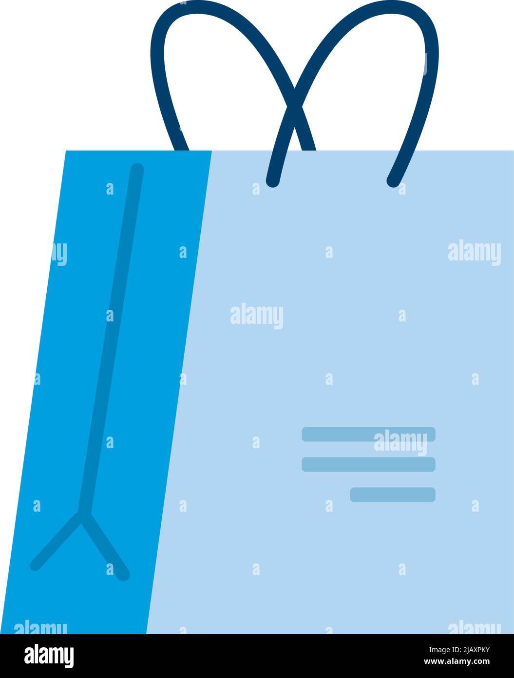 flat shopping bag design Stock Vector Image & Art - Alamy