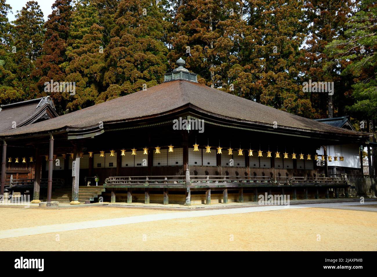 small, secluded temple town has developed around the sect's ...