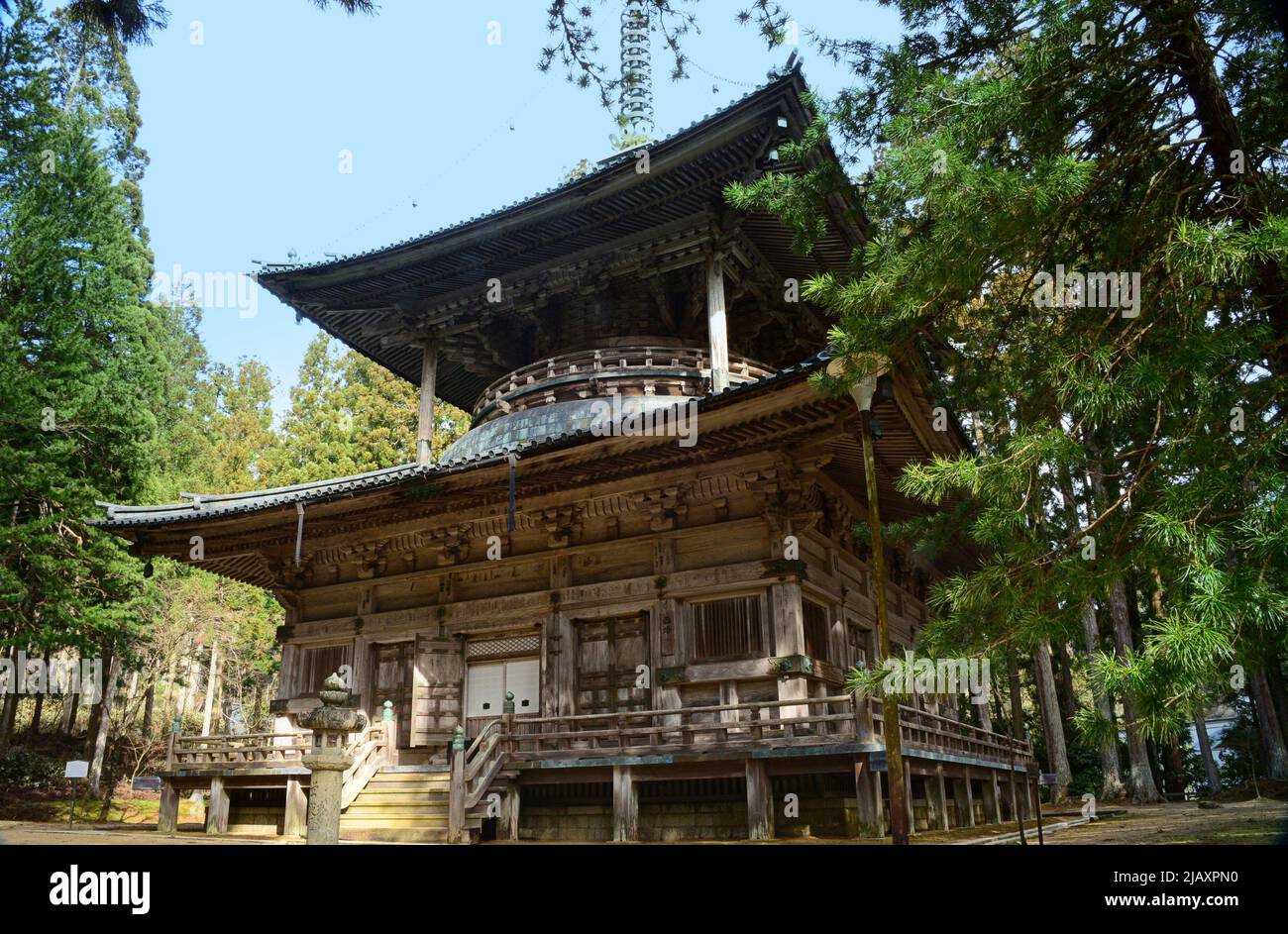 small, secluded temple town has developed around the sect's ...