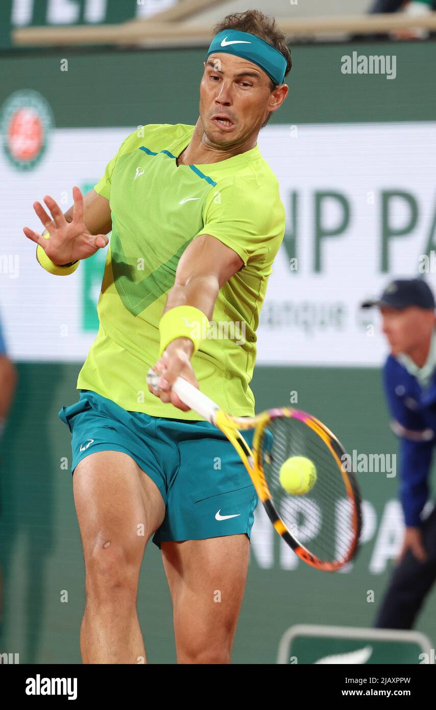 Rafael Nadal of Spain during day 10 of Roland-Garros 2022, French Open ...