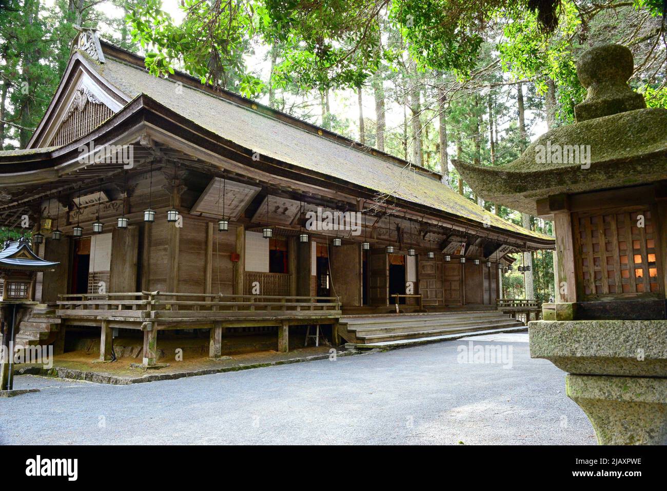 small, secluded temple town has developed around the sect's ...