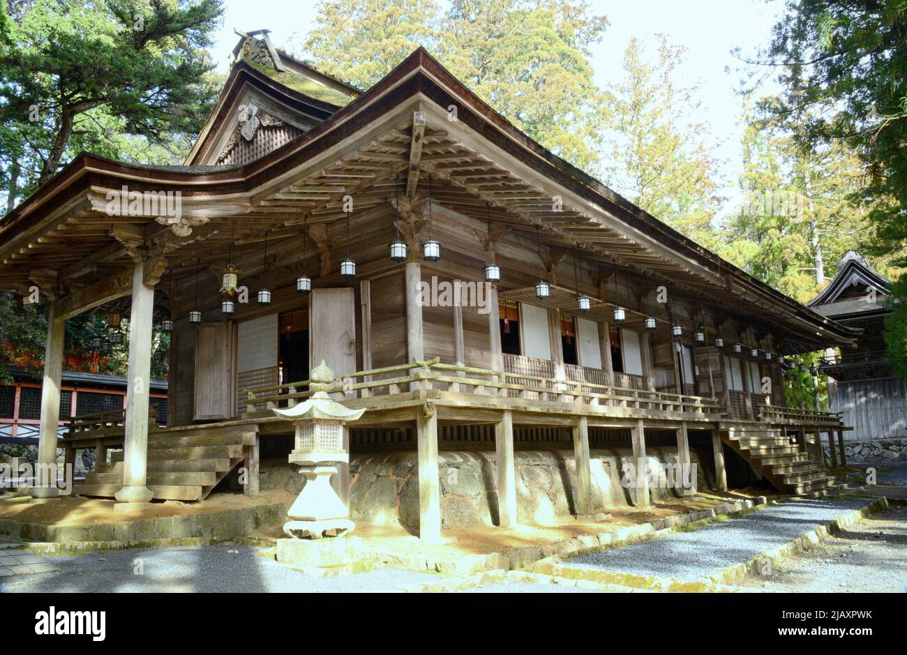 small, secluded temple town has developed around the sect's ...