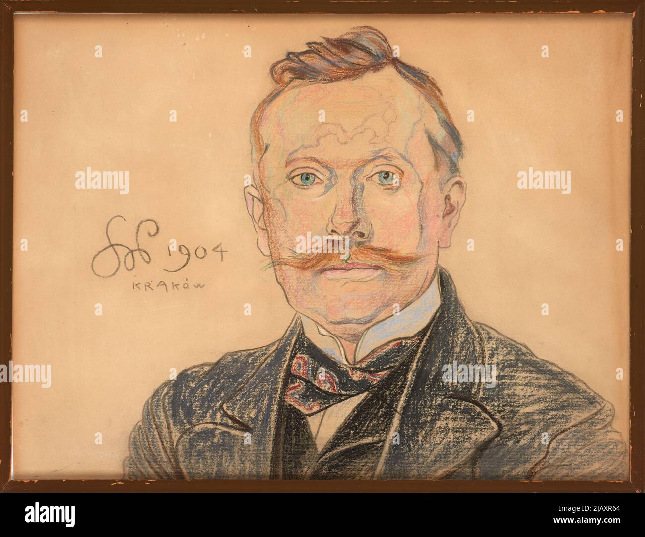 Portrait of Dr. Jan Raczyński Wyspiały, Stanis Aw (1869 1907 Stock ...