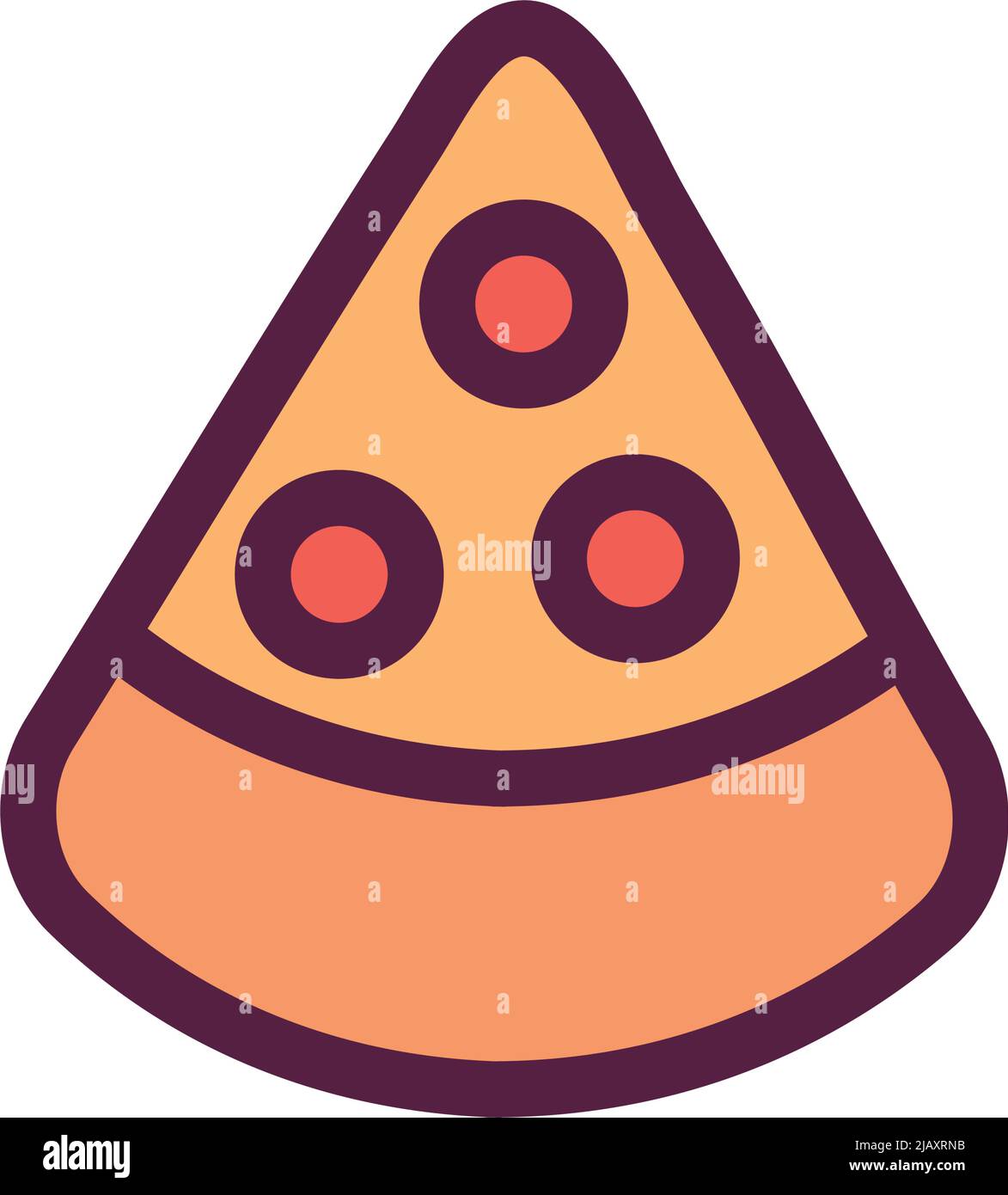 flat cool pizza design Stock Vector Image & Art - Alamy
