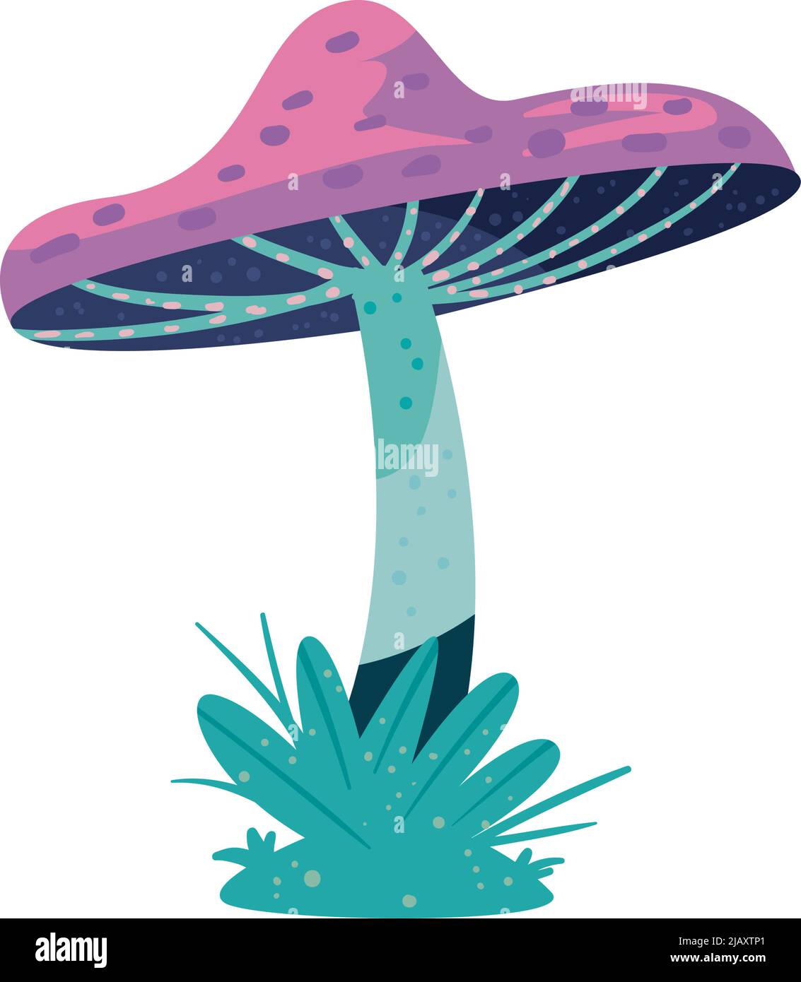 fantasy fungus design Stock Vector Image & Art - Alamy