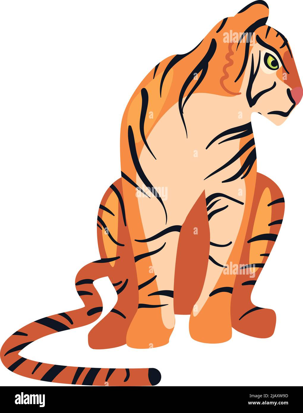 big tiger design Stock Vector Image & Art - Alamy