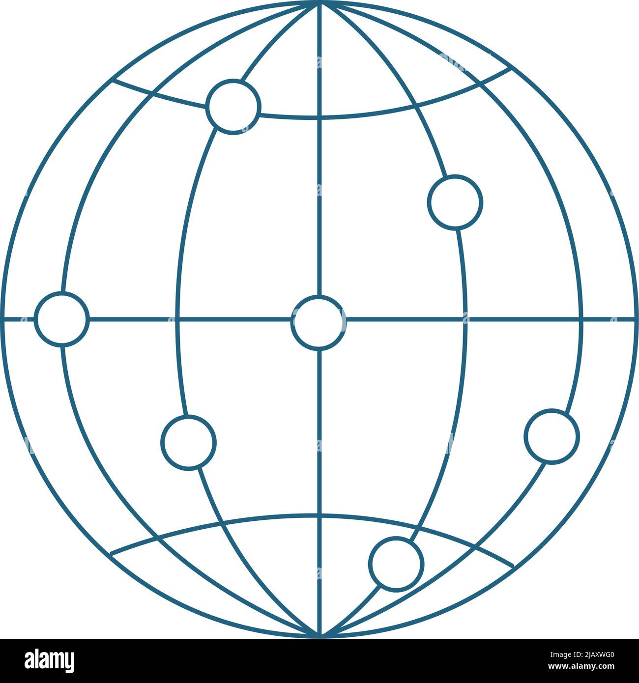 flat cute world design Stock Vector Image & Art - Alamy