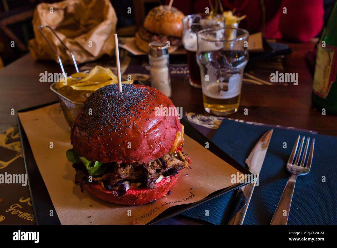 Burger special hi-res stock photography and images - Alamy