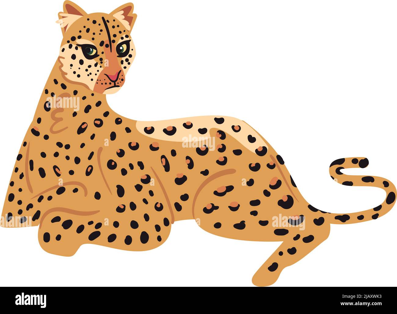 big leopard design Stock Vector Image & Art - Alamy