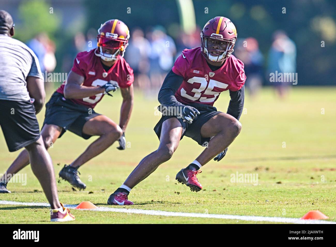 Ashburn, Virginia, USA. 1st June, 2022. Washington Commanders safety ...