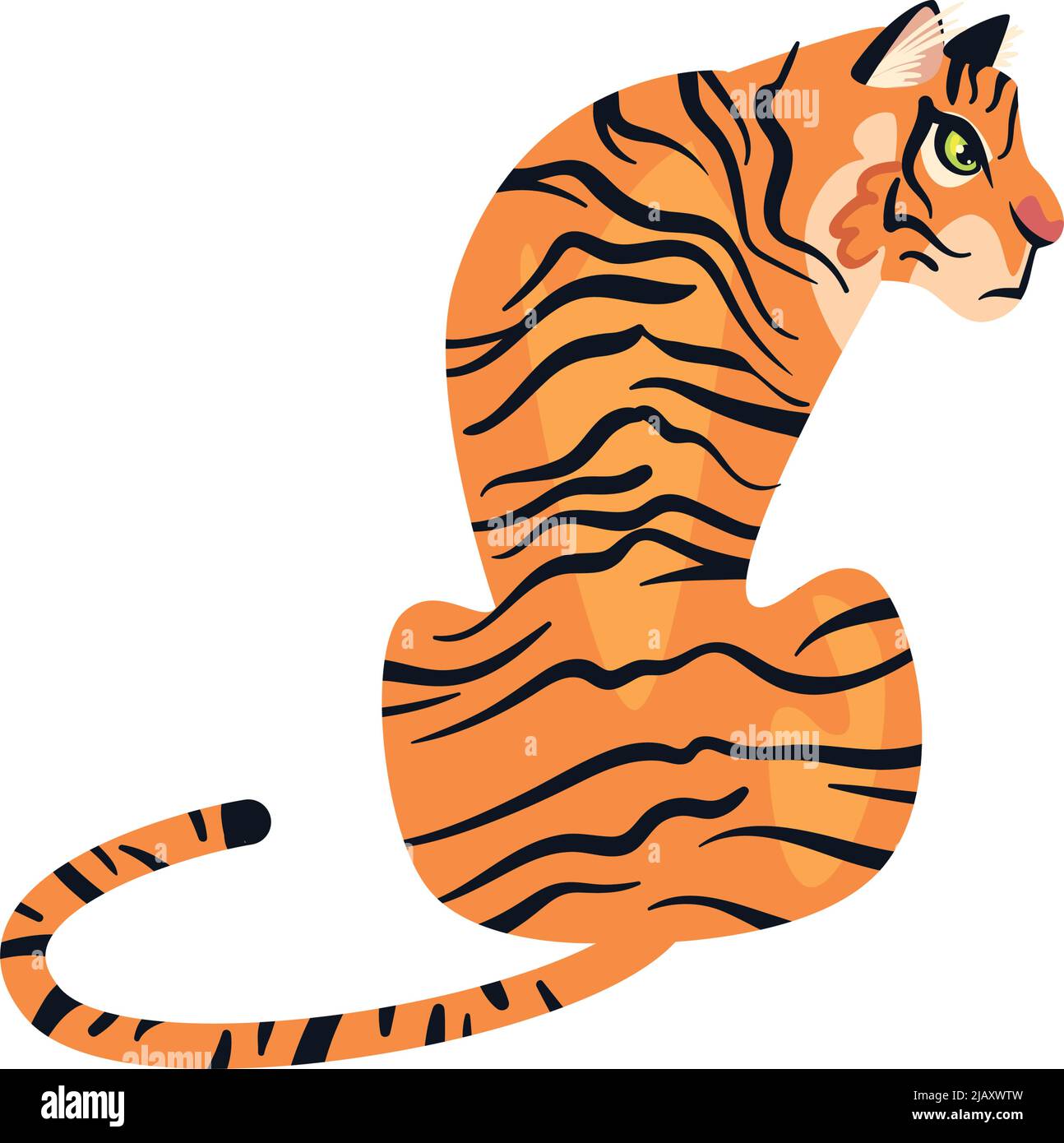 bengal tiger illustration Stock Vector Image & Art - Alamy