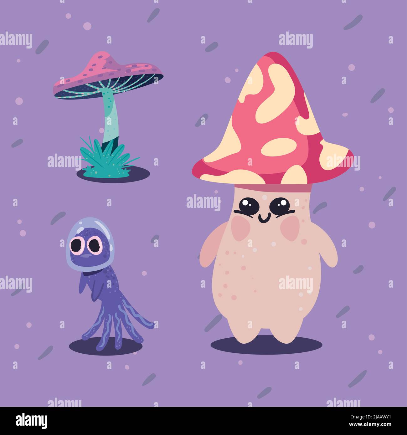three fantasy designs Stock Vector Image & Art - Alamy
