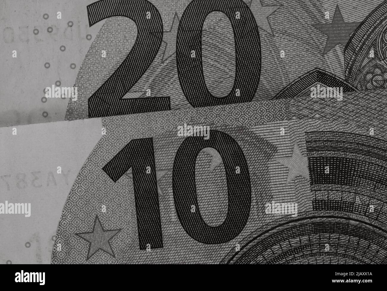Money black and white. Detail of money Stock Photo - Alamy