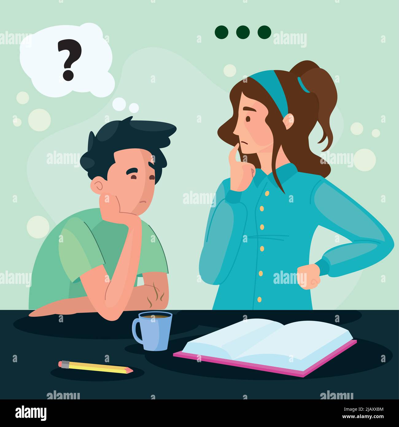 thinking people poster Stock Vector Image & Art - Alamy