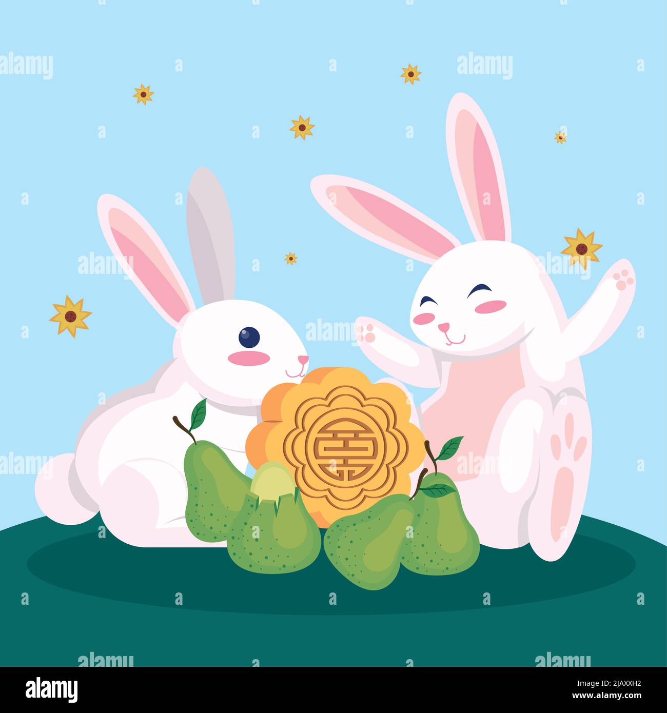 moon festival design Stock Vector Image & Art - Alamy
