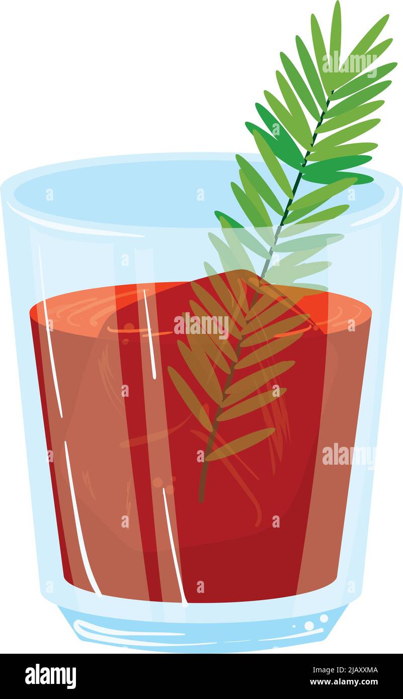 Negroni ice Stock Vector Images - Alamy