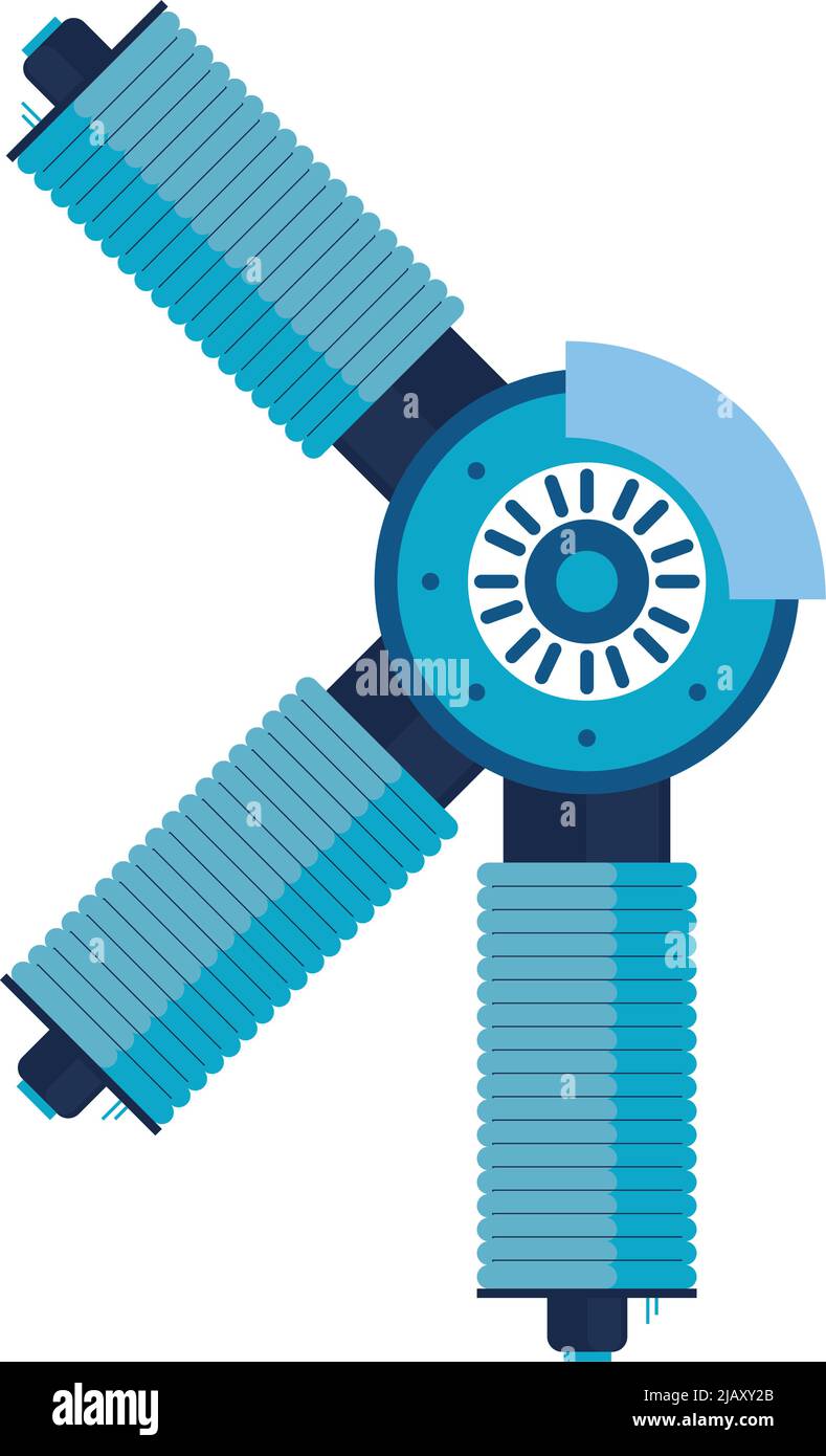 blue spark plug design Stock Vector Image & Art - Alamy