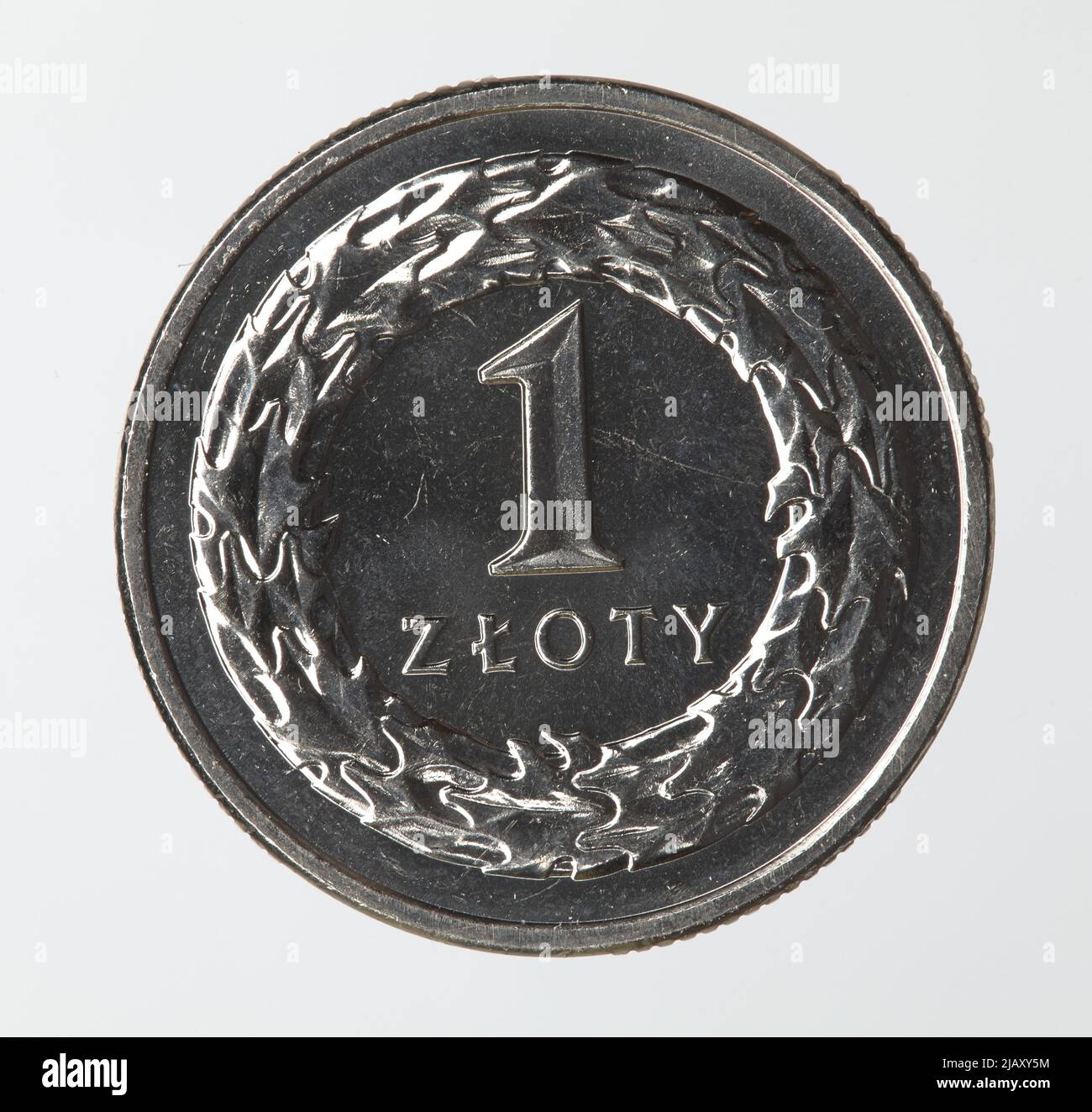 Polish Republic, 1 zloty, Warsaw; 2018 National Bank of Poland, Mennica ...