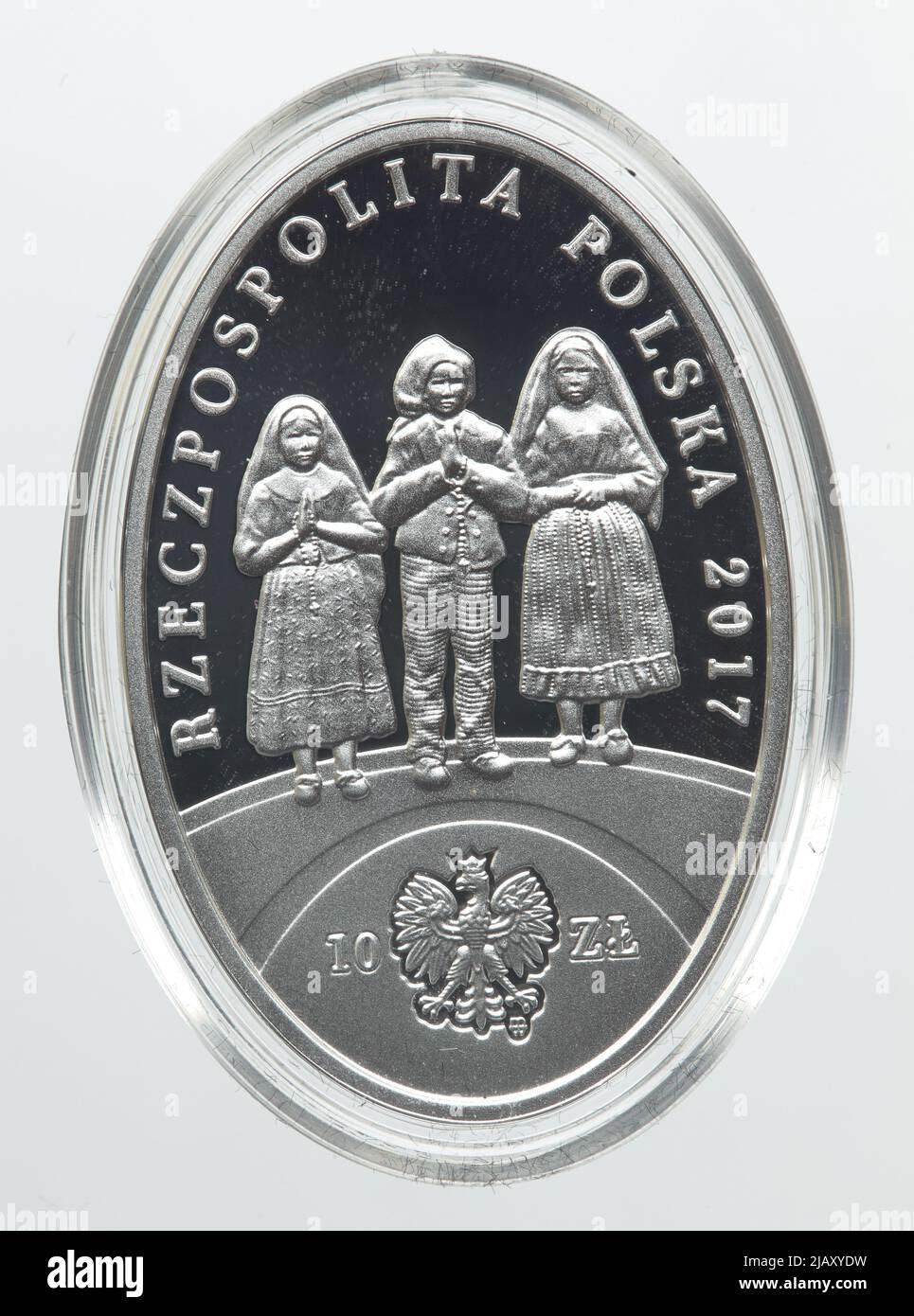 Polish Republic, 10 zlotys, Warsaw; 2017 100th anniversary of the ...