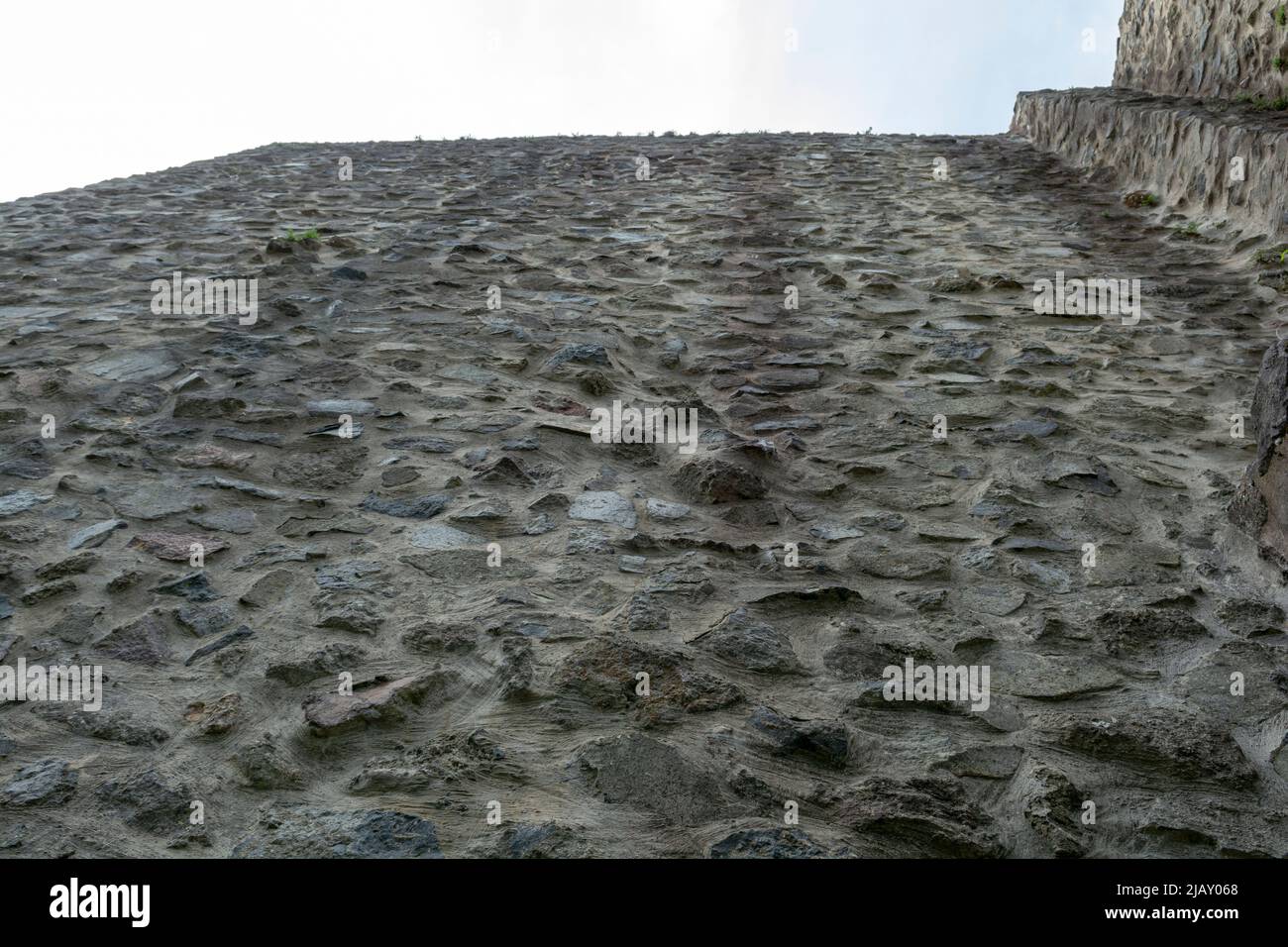 Ruins of the Levice Castle. Levicky hrad, Slovakia Stock Photo - Alamy