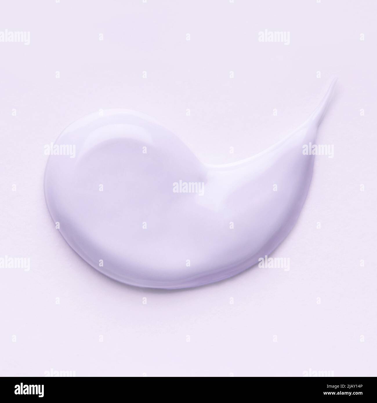 Lilac smear of cosmetic clay or cream Stock Photo - Alamy