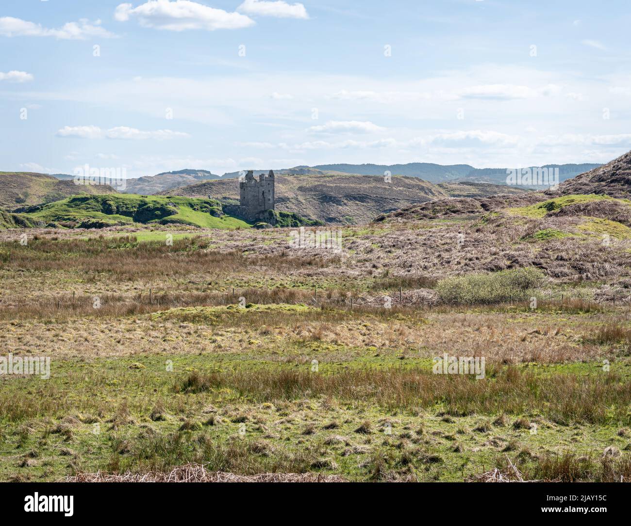 Gylen Castle, Island of Kerrera, Scotland Stock Photo - Alamy