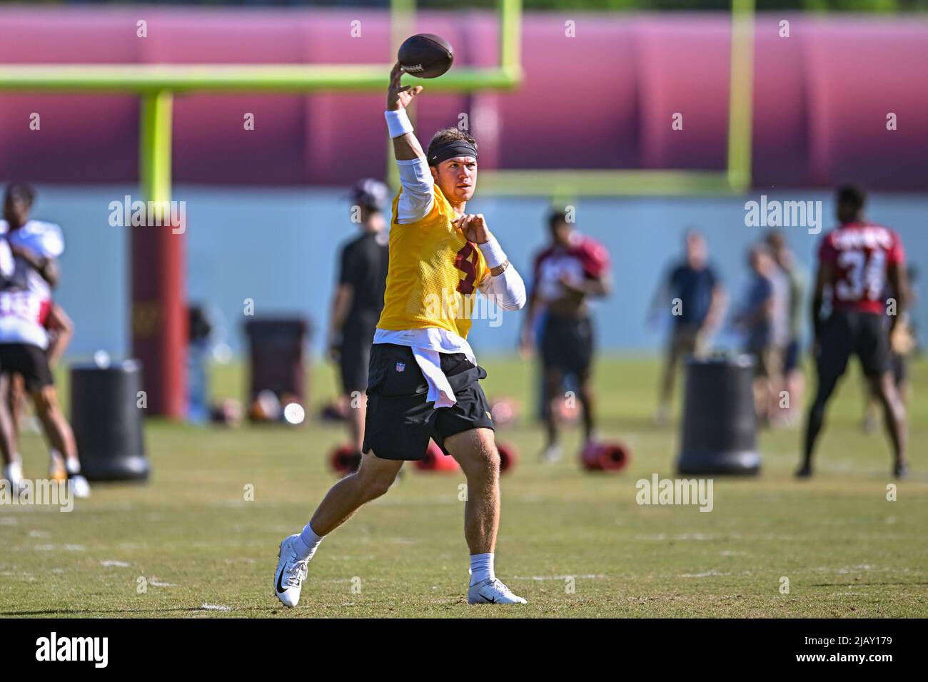 June 1st 2022: Washington Commanders quarterback Taylor Heinicke (4 ...
