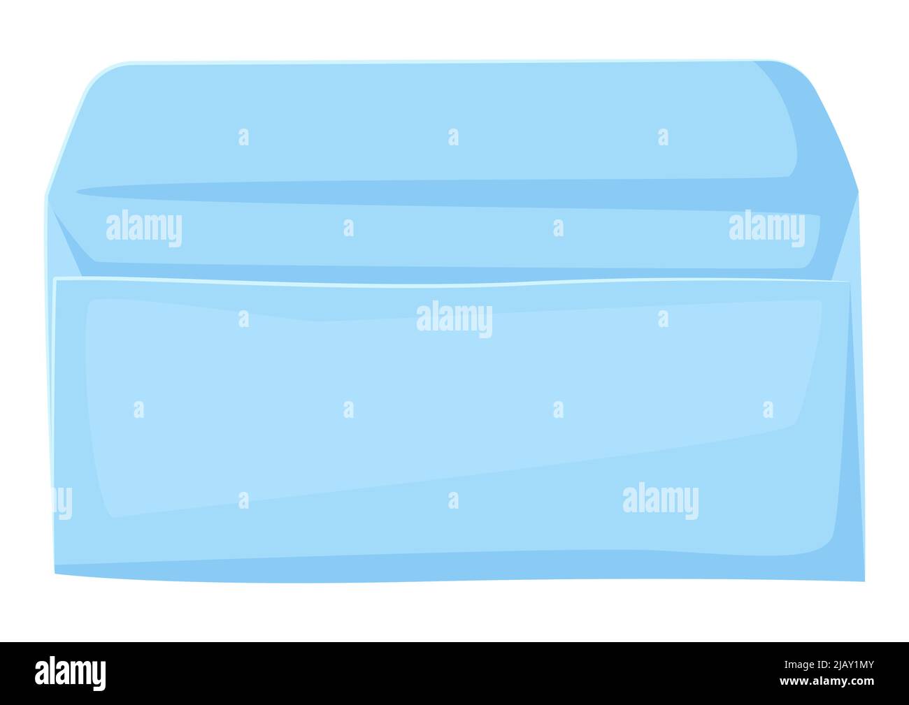 Illustration of envelope. Office supply, accessory for school and work ...