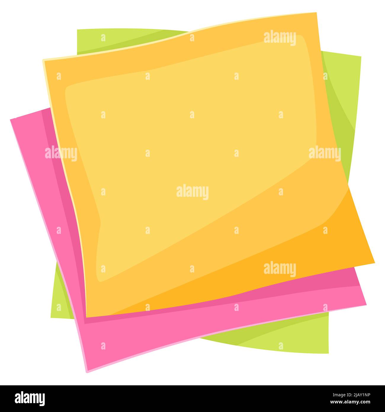 Illustration of paper stack. Office supply, accessory for school and ...