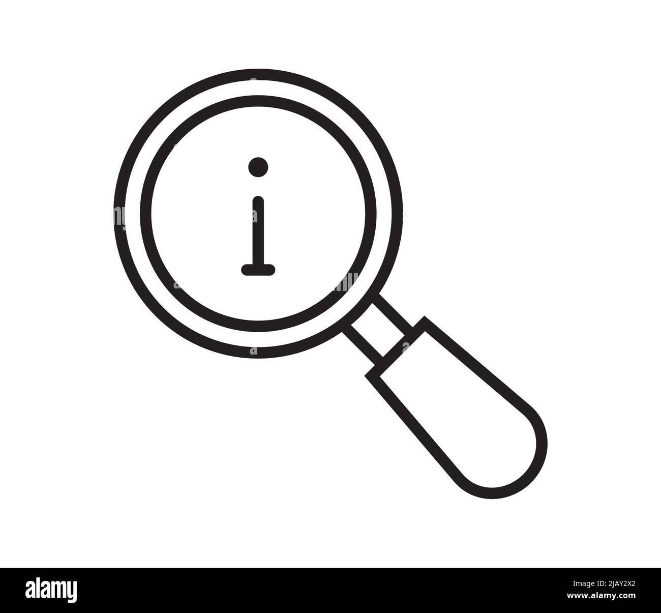 Information line icon vector. Info and help desk. Information Center ...
