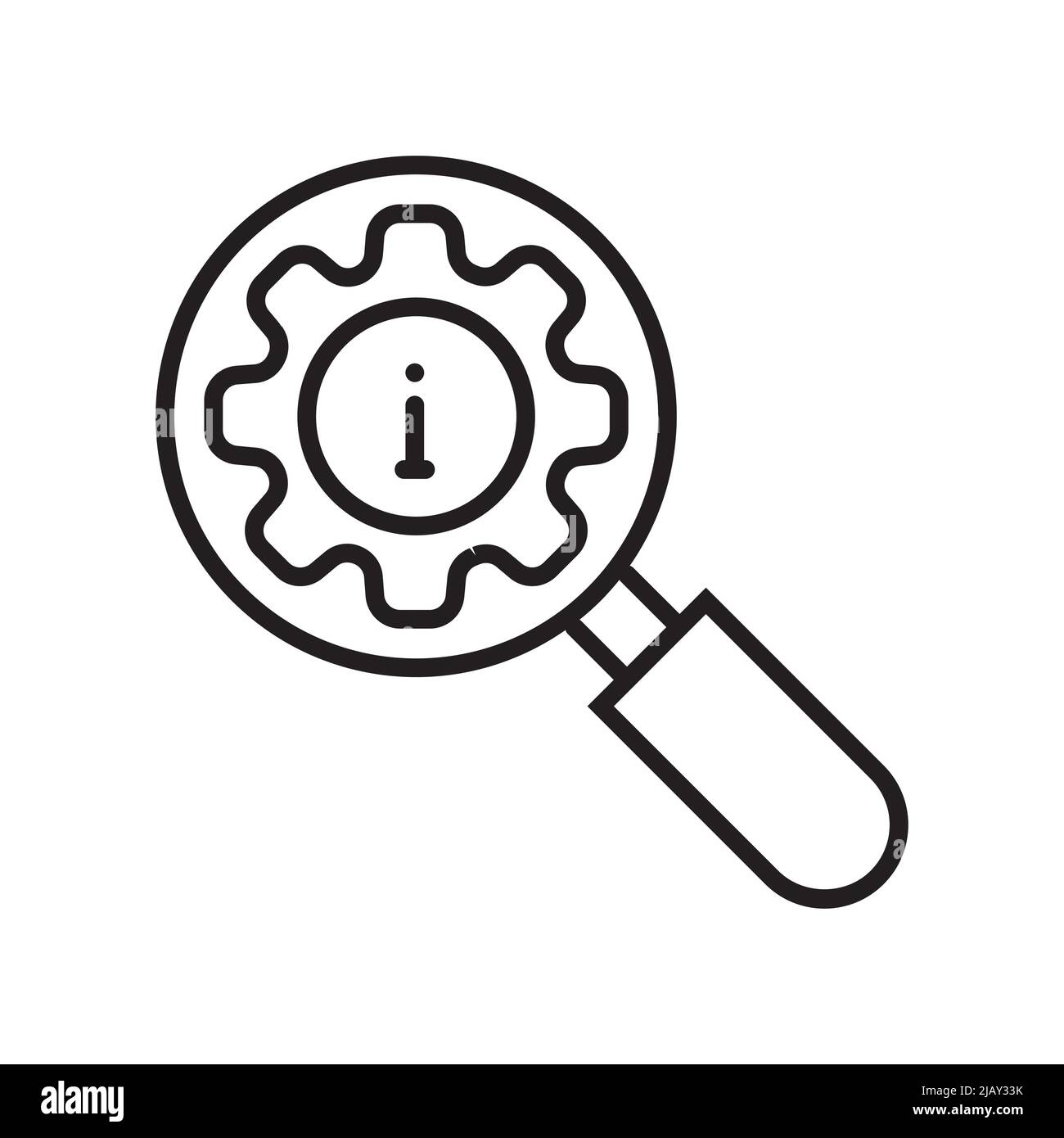 Information line icon vector. Info and help desk. Information Center ...