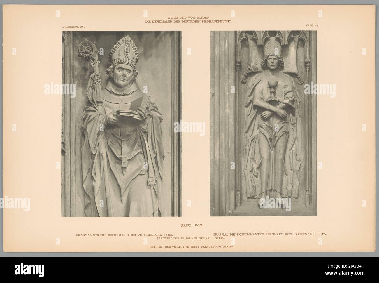 Bliżej Kultury Ernst Wasmuth, A. G. Berlin, unknown sculptor Stock ...