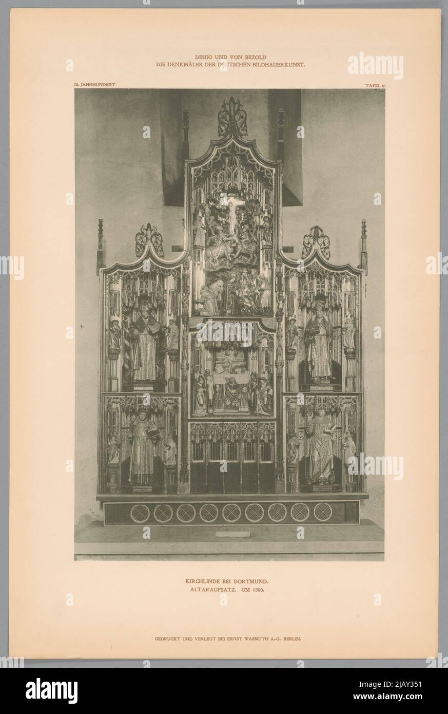 Bliżej Kultury Ernst Wasmuth, A. G. Berlin, unknown sculptor Stock ...