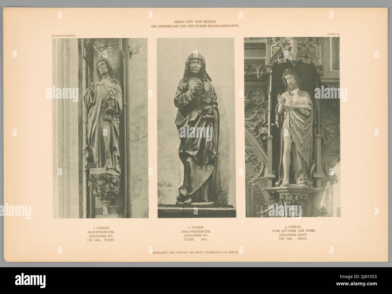 Bliżej Kultury Ernst Wasmuth, A. G. Berlin, unknown sculptor Stock ...