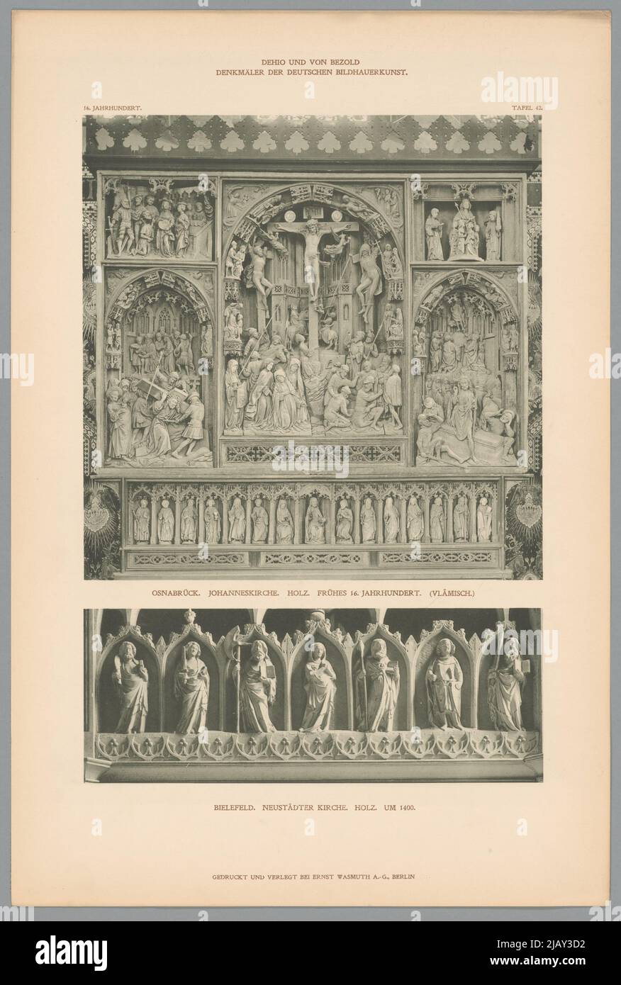 Bliżej Kultury Ernst Wasmuth, A. G. Berlin, unknown sculptor Stock ...