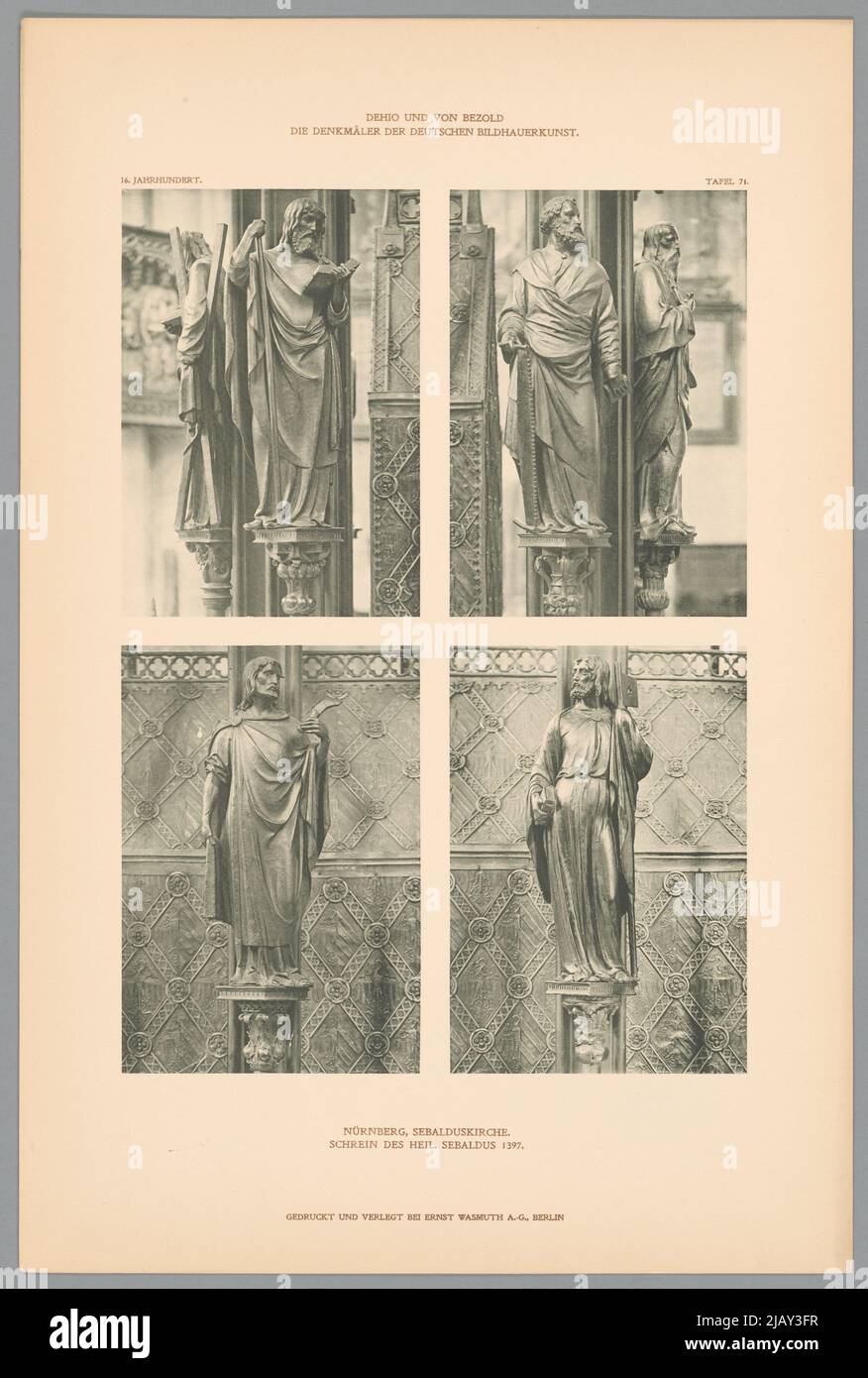 Bliżej Kultury Ernst Wasmuth, A. G. Berlin, Vischer, Peter St. (Ca 1460 ...