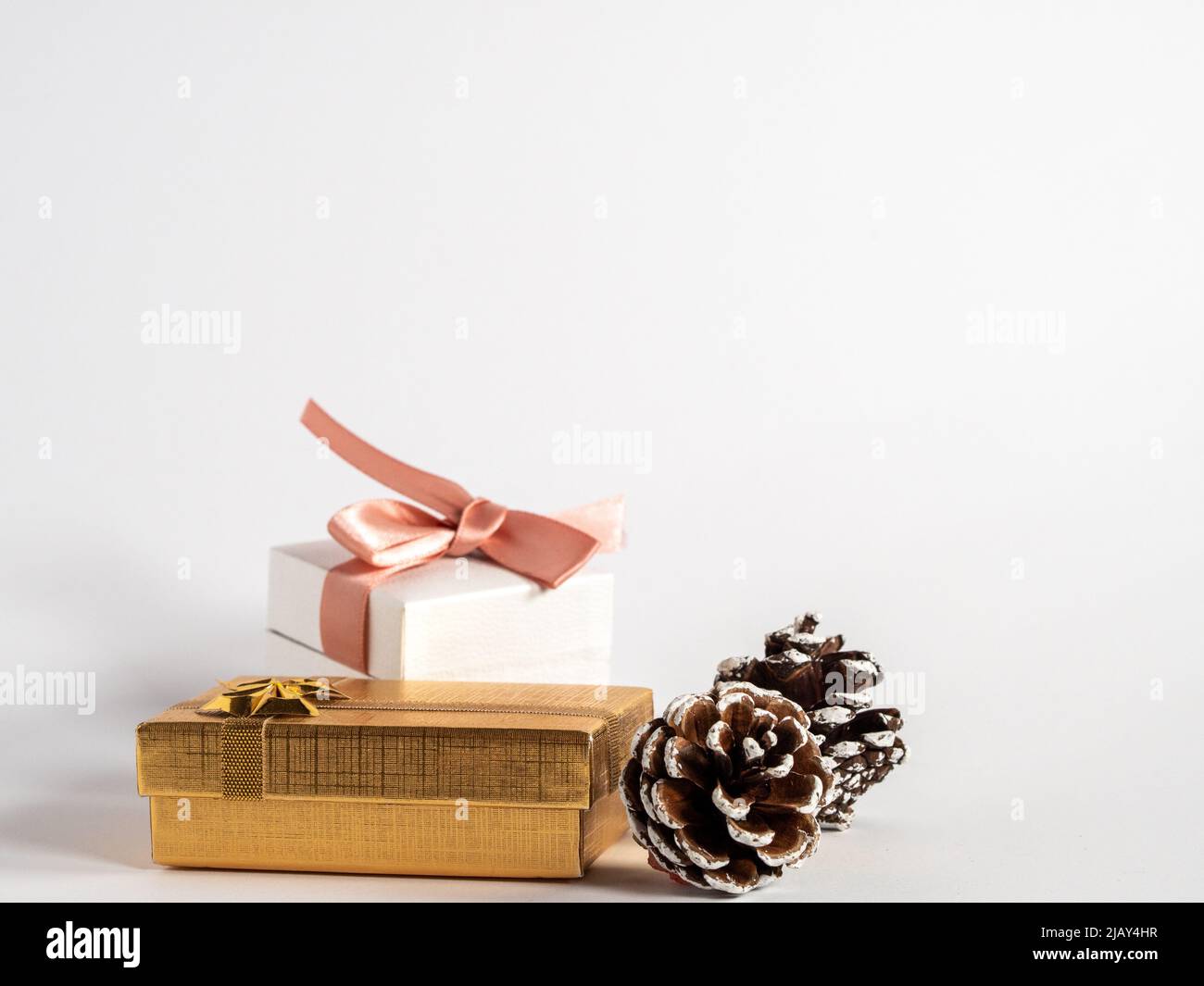 Christmas gift on a white background. High quality photo Stock Photo ...